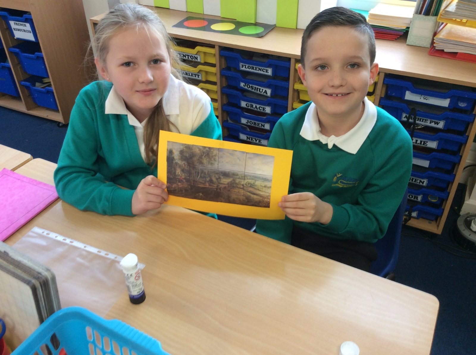The Vaynor First School - Getting to know the picture
